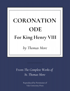 CTMS Editions 1 – Thomas More Studies